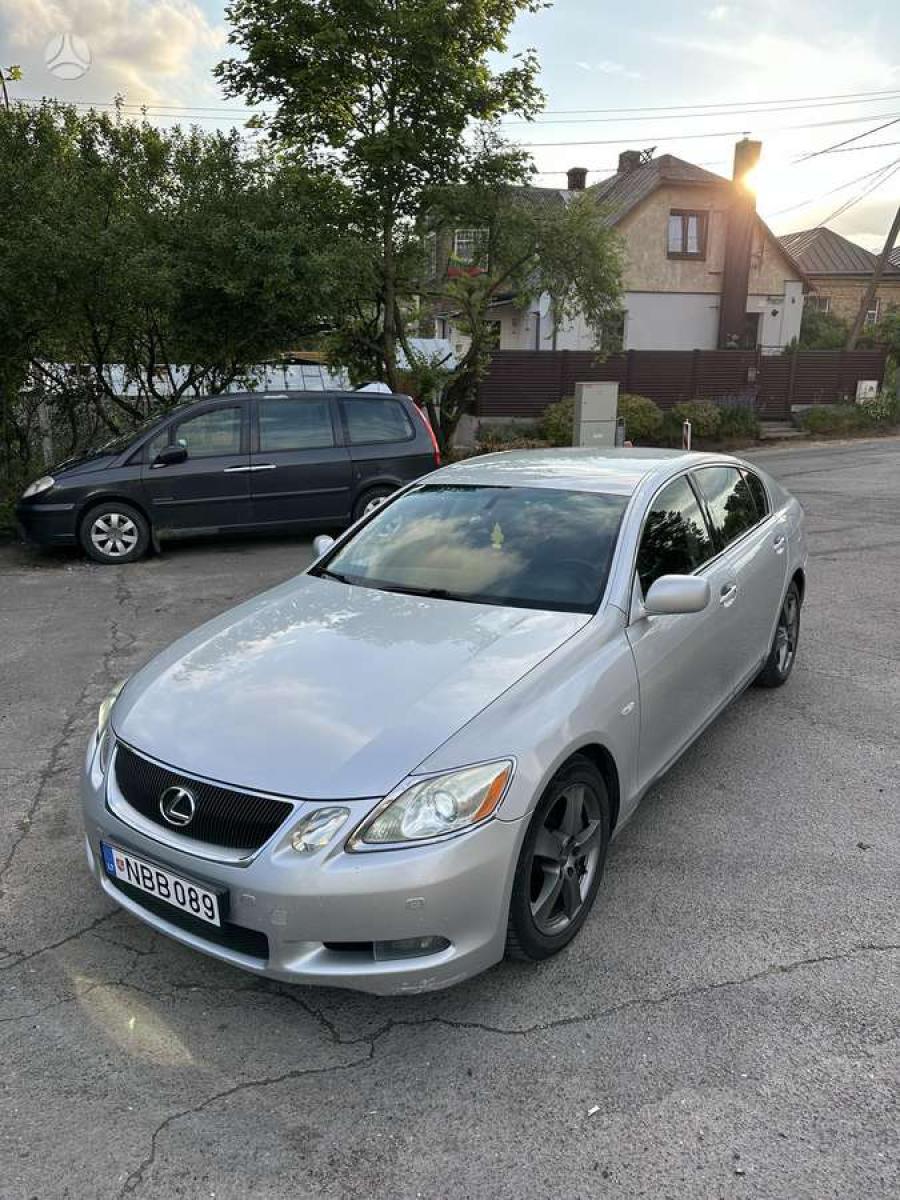 Grey Lexus GS 300h 2007 in Vilnius, with an engine capacity of 3.00 L and mileage of 340 thousand km for 2450 €, photo 1 on AUTOMOTO.COM.LV