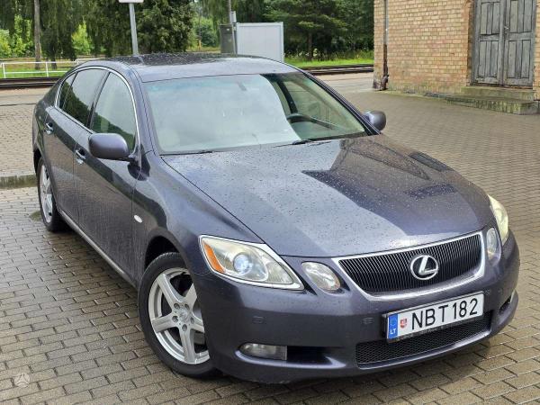 Grey Lexus GS 300h 2007 in Silute, with an engine capacity of 3.00 L and mileage of 360 thousand km for 3000 €, photo 5 on AUTOMOTO.COM.LV