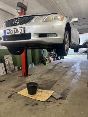 Grey Lexus GS 300h 2010 in Rakvere, with an engine capacity of 3.00 L and mileage of 30 thousand km for 4300 €, photo 22 on AUTOMOTO.COM.LV