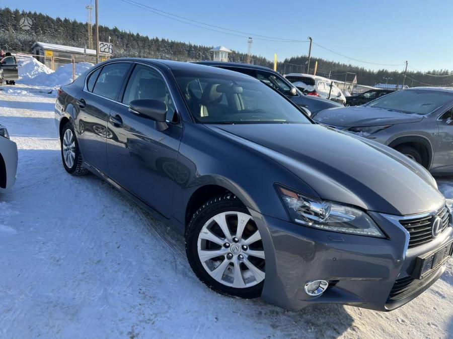 Grey Lexus GS 300h 2014 in Vilnius, with an engine capacity of 2.50 L and mileage of 200 thousand km for 12600 €, photo 2 on AUTOMOTO.COM.LV