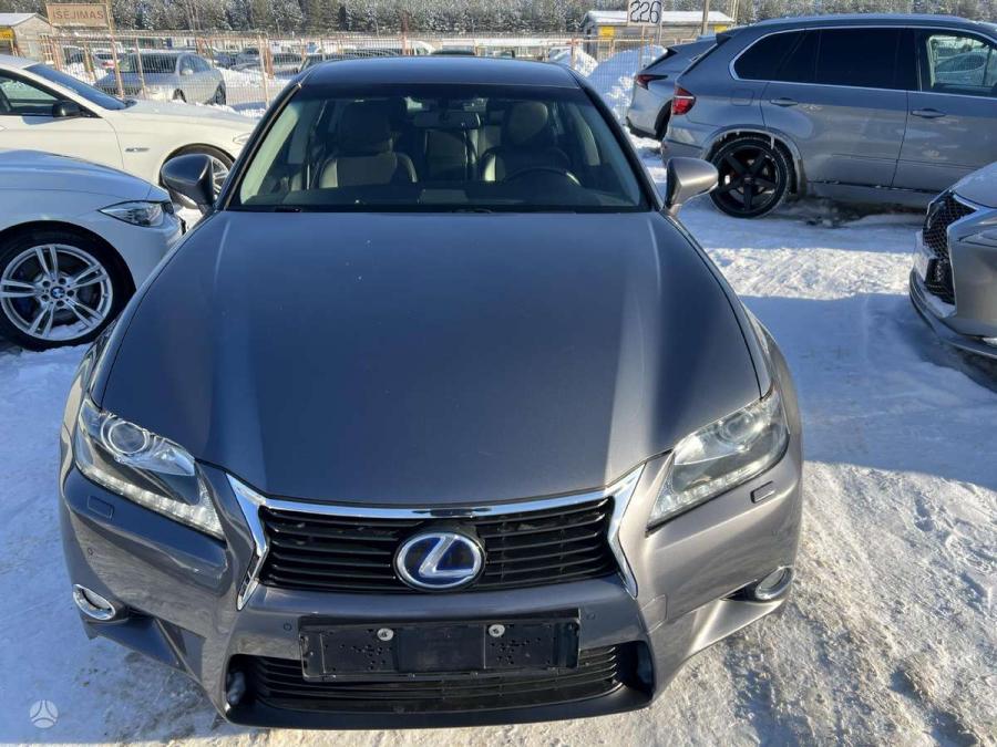 Grey Lexus GS 300h 2014 in Vilnius, with an engine capacity of 2.50 L and mileage of 200 thousand km for 12600 €, photo 6 on AUTOMOTO.COM.LV