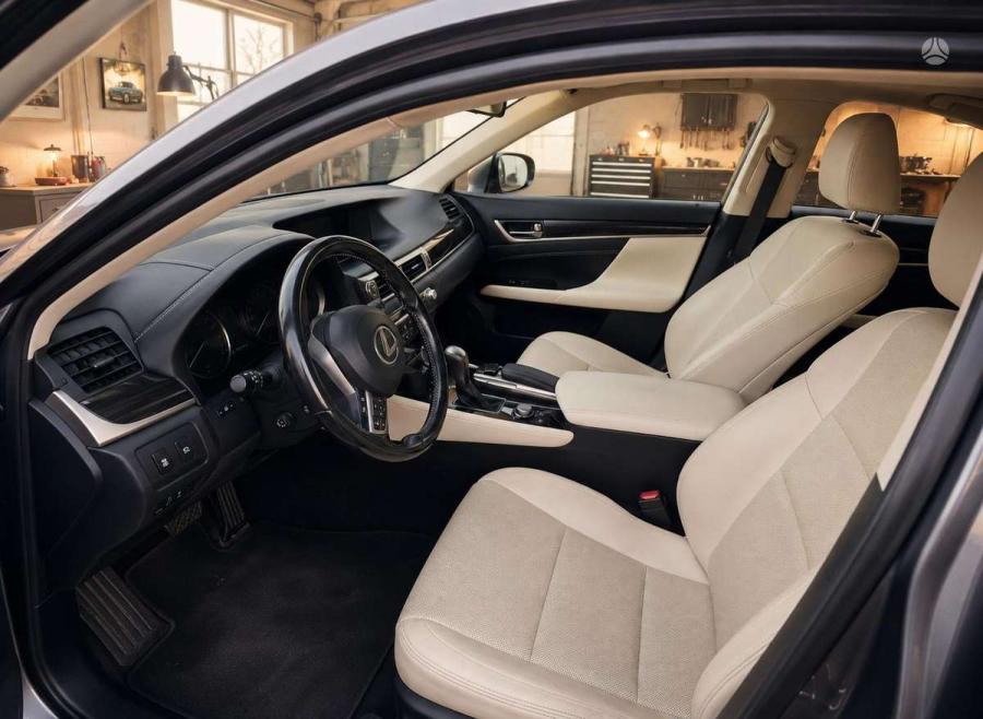 Pelēks Lexus GS 300h 2016 Viļņa, ar dzinēja tilpumu 2.49 L un nobraukumu 298 tūkst. km par 17300 €, foto 4 vietnē AUTOMOTO.COM.LV