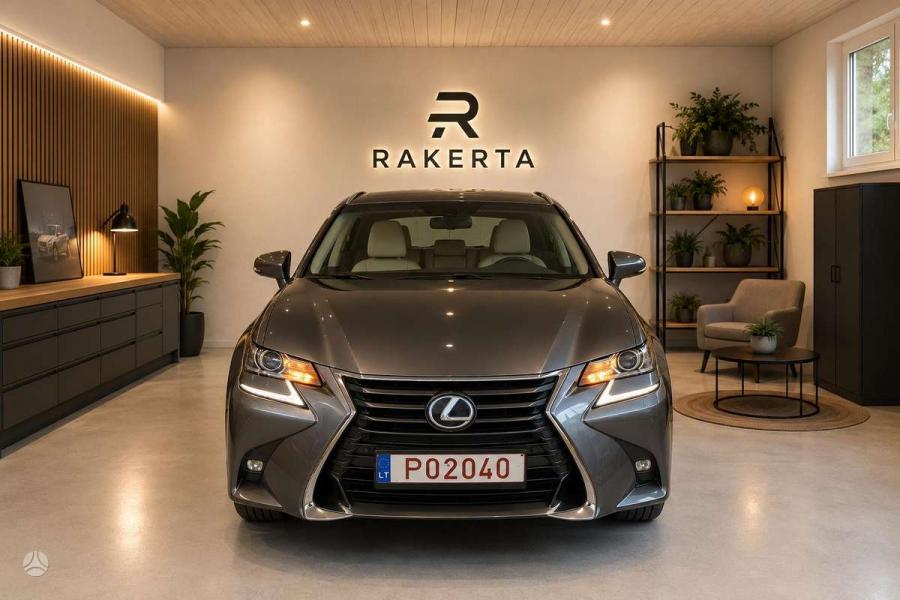 Pelēks Lexus GS 300h 2016 Viļņa, ar dzinēja tilpumu 2.49 L un nobraukumu 298 tūkst. km par 17300 €, foto 11 vietnē AUTOMOTO.COM.LV