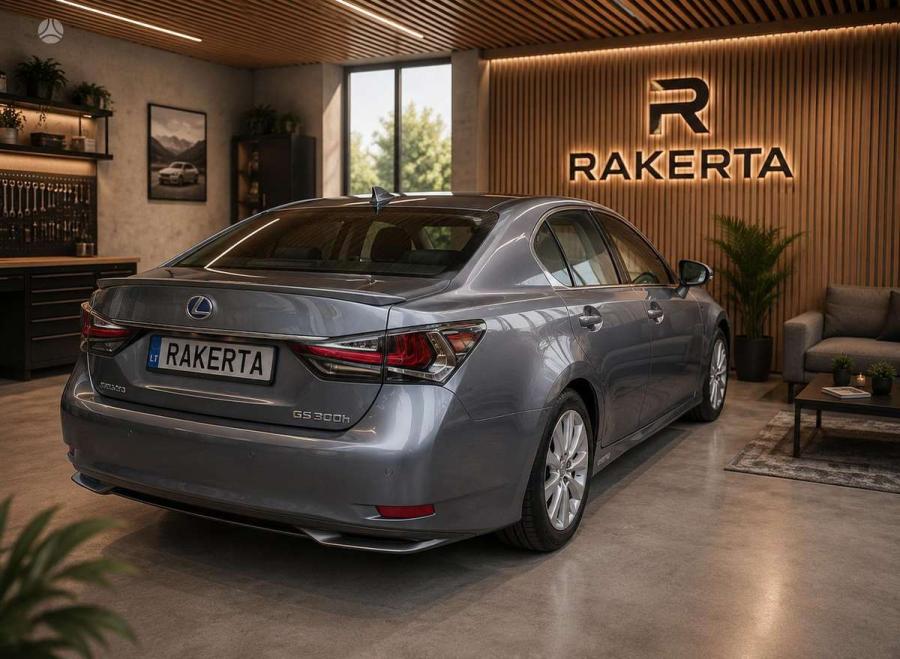 Pelēks Lexus GS 300h 2016 Viļņa, ar dzinēja tilpumu 2.49 L un nobraukumu 298 tūkst. km par 17300 €, foto 12 vietnē AUTOMOTO.COM.LV