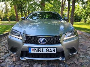 Grey Lexus GS 300h 2016 in Kaunas, with an engine capacity of 2.49 L and mileage of 249 thousand km for 15999 €, photo 14 on AUTOMOTO.COM.LV