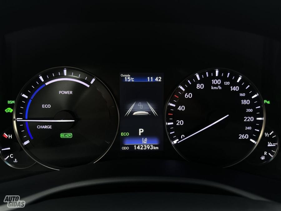 Серый Лексус GS 300h 2017 в Авиженяй, объемом двигателя 2.50 л и пробегом 142 тыс. км за 21550 €, фото 8 на AUTOMOTO.COM.LV