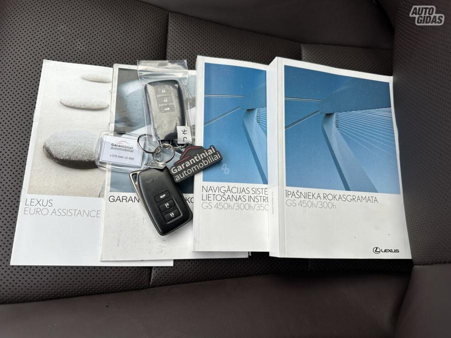 Серый Лексус GS 300h 2017 в Авиженяй, объемом двигателя 2.50 л и пробегом 142 тыс. км за 21550 €, фото 35 на AUTOMOTO.COM.LV