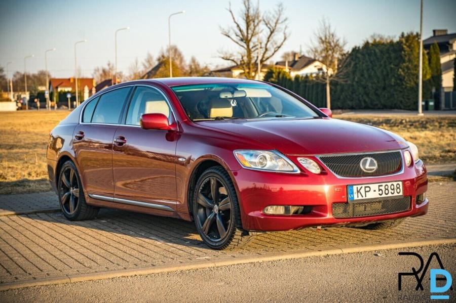 Sarkans Lexus GS 300h 2007 Rīga, ar dzinēja tilpumu 3.00 L un nobraukumu 261 tūkst. km par 2990 €, foto 4 vietnē AUTOMOTO.COM.LV