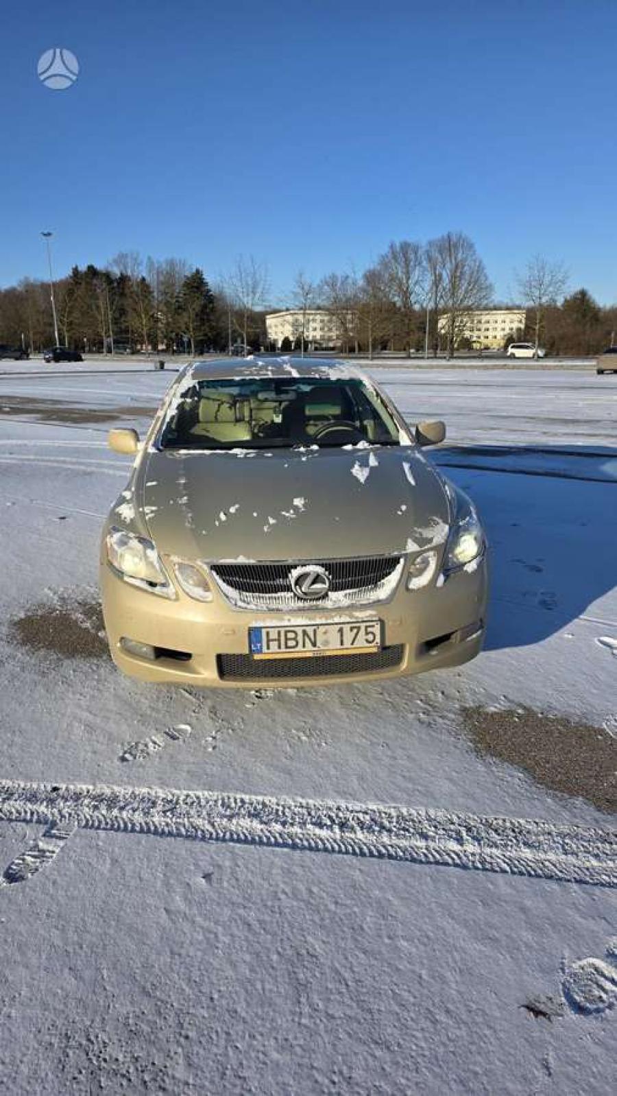 Yellow Lexus GS 300h 2006 in Kaunas, with an engine capacity of 3.00 L and mileage of 312 thousand km for 2700 €, photo 1 on AUTOMOTO.COM.LV