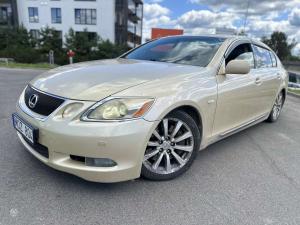Yellow Lexus GS 300h 2006 in Vilnius, with an engine capacity of 3.00 L and mileage of 259 thousand km for 1750 €, photo 3 on AUTOMOTO.COM.LV