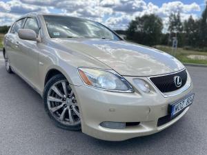 Yellow Lexus GS 300h 2006 in Vilnius, with an engine capacity of 3.00 L and mileage of 259 thousand km for 1750 €, photo 6 on AUTOMOTO.COM.LV