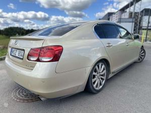 Yellow Lexus GS 300h 2006 in Vilnius, with an engine capacity of 3.00 L and mileage of 259 thousand km for 1750 €, photo 9 on AUTOMOTO.COM.LV
