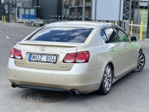 Yellow Lexus GS 300h 2006 in Vilnius, with an engine capacity of 3.00 L and mileage of 259 thousand km for 1750 €, photo 10 on AUTOMOTO.COM.LV