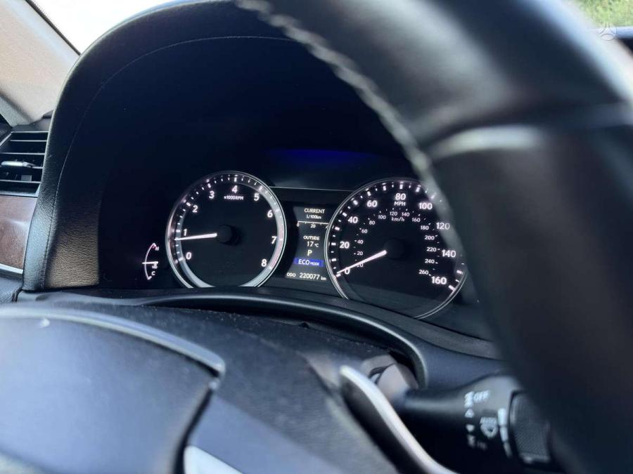 Brown Lexus GS 350 2014 in Vilnius, with an engine capacity of 3.46 L and mileage of 220 thousand km for 13500 €, photo 22 on AUTOMOTO.COM.LV