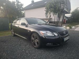 Melns Lexus GS 450h 2006 Viļņa, ar dzinēja tilpumu 3.46 L un nobraukumu 359 tūkst. km par 2600 €, foto  vietnē AUTOMOTO.COM.LV