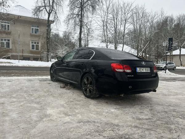 Black Lexus GS 450h 2007 in Vilnius, with an engine capacity of 3.50 L and mileage of 360 thousand km for 5000 €, photo 5 on AUTOMOTO.COM.LV