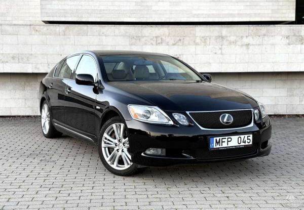 Black Lexus GS 450h 2007 in Kaunas, with an engine capacity of 3.46 L and mileage of 248 thousand km for 6500 €, photo 4 on AUTOMOTO.COM.LV