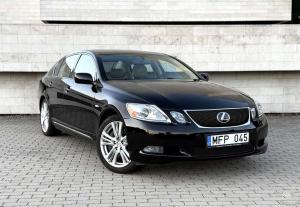 Melns Lexus GS 450h 2007 Kauņa, ar dzinēja tilpumu 3.46 L un nobraukumu 248 tūkst. km par 6500 €, foto 5 vietnē AUTOMOTO.COM.LV