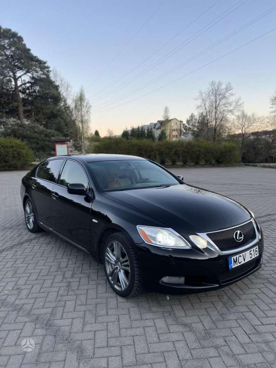 Black Lexus GS 450h 2007 in Vilnius, with an engine capacity of 3.46 L and mileage of 290 thousand km for 1999 €, photo 3 on AUTOMOTO.COM.LV