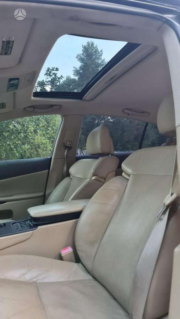 Melns Lexus GS 450h 2007 Viļņa, ar dzinēja tilpumu 3.46 L un nobraukumu 290 tūkst. km par 1999 €, foto 8 vietnē AUTOMOTO.COM.LV