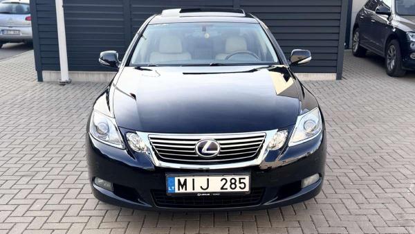 Melns Lexus GS 450h 2008 Viļņa, ar dzinēja tilpumu 3.50 L un nobraukumu 252 tūkst. km par 6800 €, foto 1 vietnē AUTOMOTO.COM.LV
