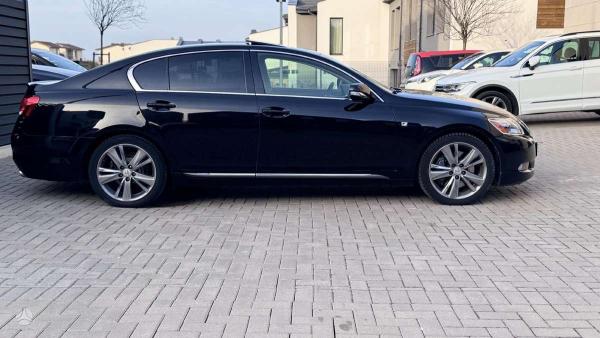 Melns Lexus GS 450h 2008 Viļņa, ar dzinēja tilpumu 3.50 L un nobraukumu 252 tūkst. km par 6800 €, foto 7 vietnē AUTOMOTO.COM.LV