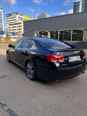Black Lexus GS 450h 2008 in Vilnius, with an engine capacity of 3.50 L and mileage of 252 thousand km for 6800 €, photo 16 on AUTOMOTO.COM.LV