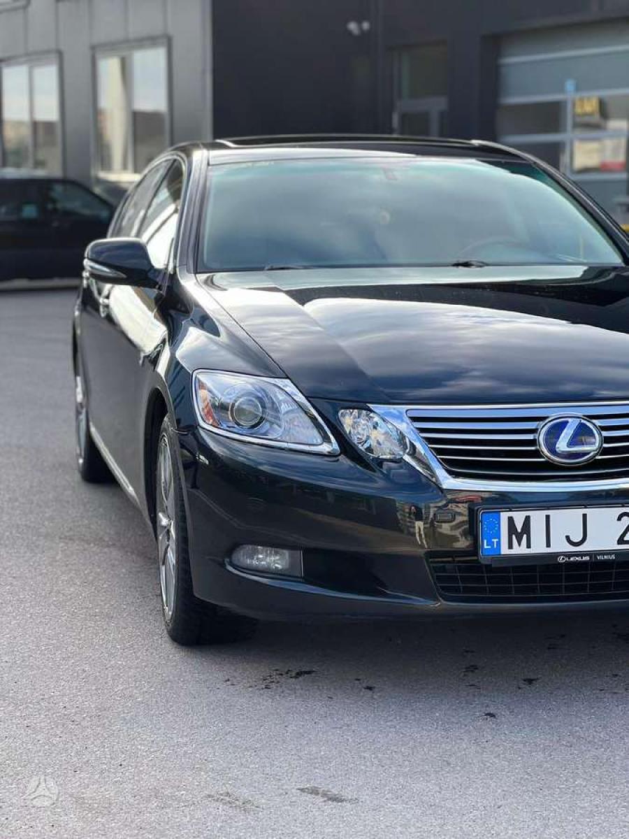 Black Lexus GS 450h 2008 in Vilnius, with an engine capacity of 3.50 L and mileage of 252 thousand km for 6800 €, photo 19 on AUTOMOTO.COM.LV
