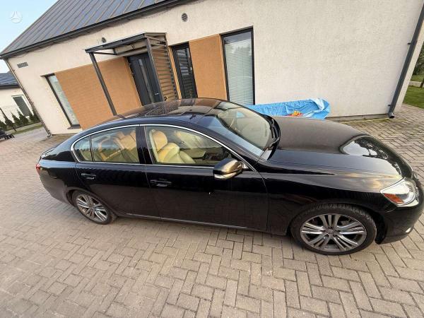 Black Lexus GS 450h 2008 in Vilnius, with an engine capacity of 3.46 L and mileage of 367 thousand km for 4000 €, photo 3 on AUTOMOTO.COM.LV