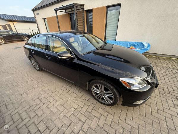 Black Lexus GS 450h 2008 in Vilnius, with an engine capacity of 3.46 L and mileage of 367 thousand km for 4000 €, photo 4 on AUTOMOTO.COM.LV