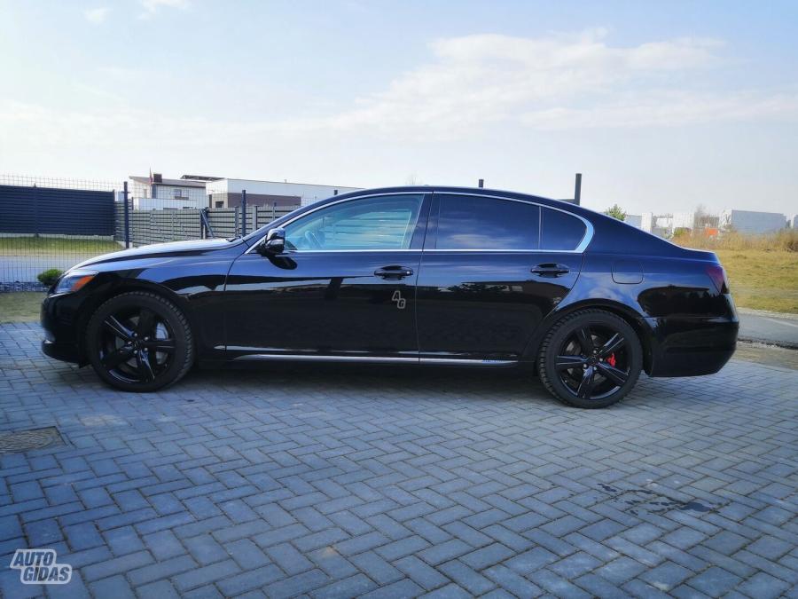Melns Lexus GS 450h 2010 Viļņa, ar dzinēja tilpumu 3.50 L un nobraukumu 203 tūkst. km par 6300 €, foto 6 vietnē AUTOMOTO.COM.LV