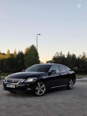 Black Lexus GS 450h 2010 in Vilnius, with an engine capacity of 3.50 L and mileage of 343 thousand km for 7900 €, photo  on AUTOMOTO.COM.LV