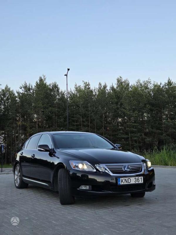 Black Lexus GS 450h 2010 in Vilnius, with an engine capacity of 3.50 L and mileage of 343 thousand km for 7900 €, photo 6 on AUTOMOTO.COM.LV