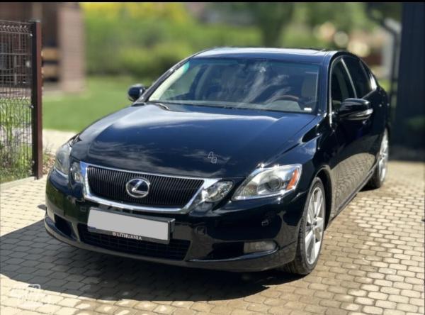 Black Lexus GS 450h 2011 in Vilnius, with an engine capacity of 3.50 L and mileage of 237 thousand km for 7450 €, photo 1 on AUTOMOTO.COM.LV
