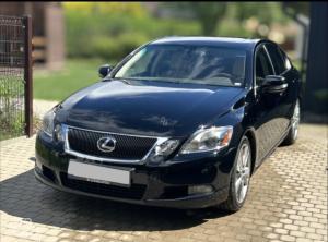 Melns Lexus GS 450h 2011 Viļņa, ar dzinēja tilpumu 3.50 L un nobraukumu 237 tūkst. km par 7700 €, foto  vietnē AUTOMOTO.COM.LV