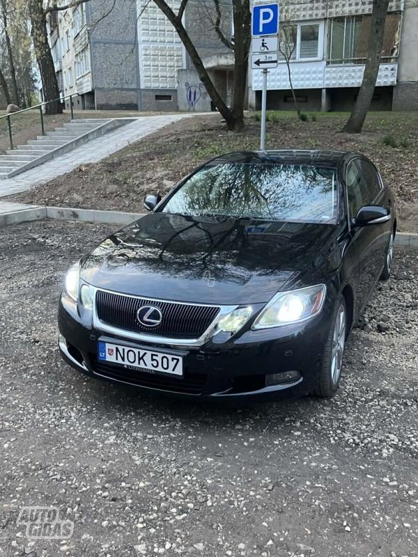Black Lexus GS 450h 2011 in Vilnius, with an engine capacity of 3.50 L and mileage of 237 thousand km for 7450 €, photo 9 on AUTOMOTO.COM.LV