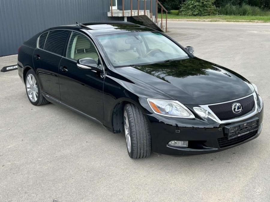 Melns Lexus GS 450h 2011 Tauragė, ar dzinēja tilpumu 3.46 L un nobraukumu 238 tūkst. km par 7450 €, foto 4 vietnē AUTOMOTO.COM.LV