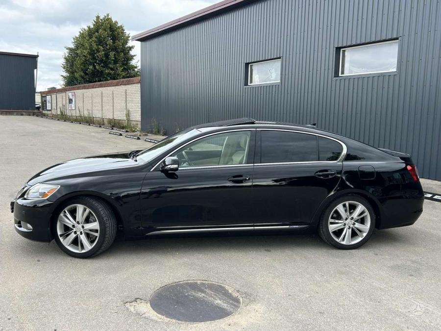 Melns Lexus GS 450h 2011 Tauragė, ar dzinēja tilpumu 3.46 L un nobraukumu 238 tūkst. km par 7450 €, foto 6 vietnē AUTOMOTO.COM.LV