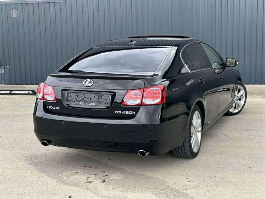 Melns Lexus GS 450h 2011 Tauragė, ar dzinēja tilpumu 3.46 L un nobraukumu 238 tūkst. km par 7450 €, foto 7 vietnē AUTOMOTO.COM.LV