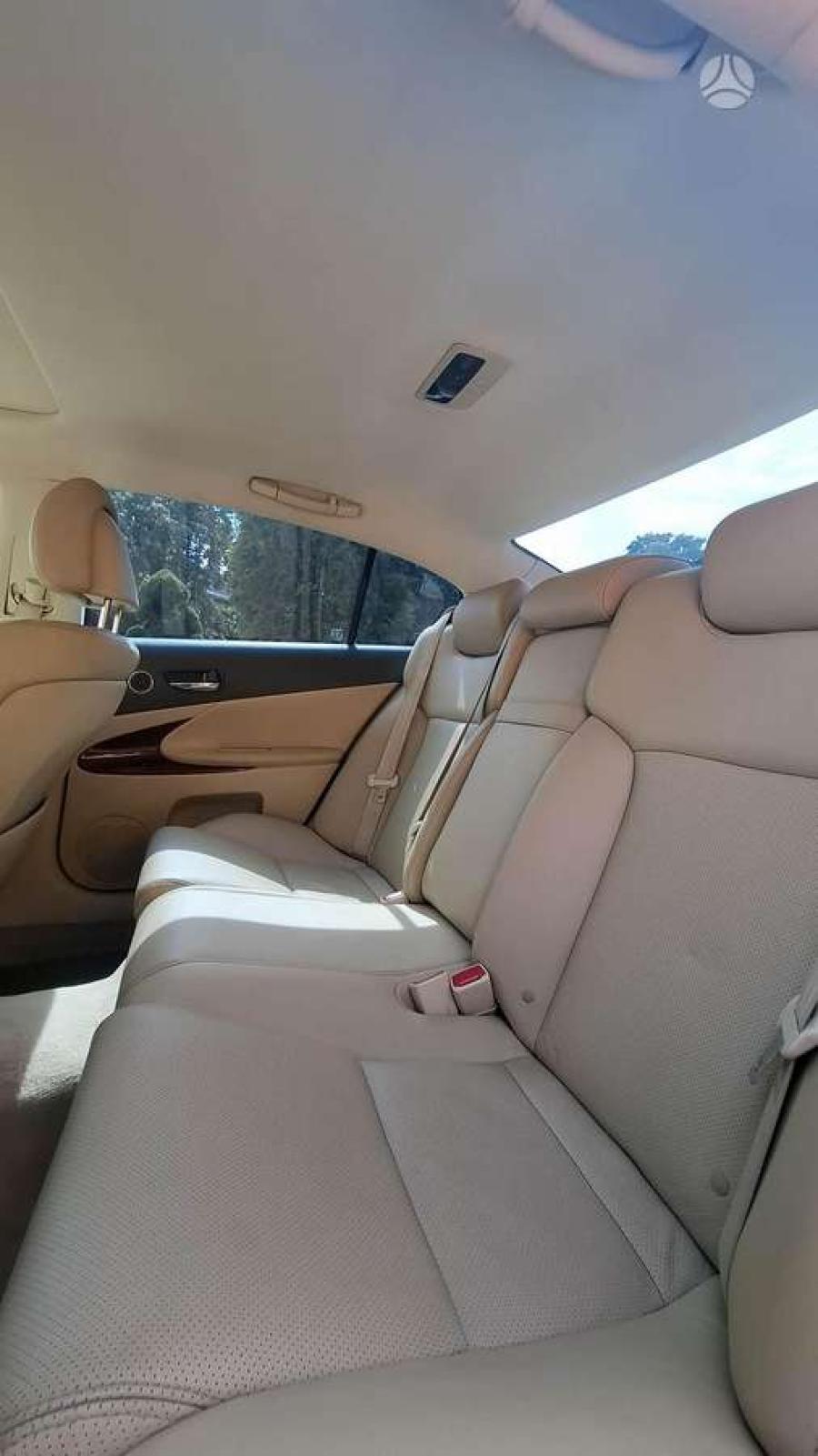 Melns Lexus GS 450h 2011 Tauragė, ar dzinēja tilpumu 3.46 L un nobraukumu 238 tūkst. km par 7450 €, foto 15 vietnē AUTOMOTO.COM.LV