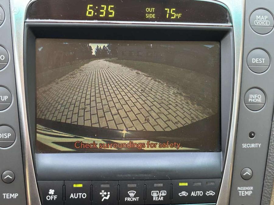 Black Lexus GS 450h 2011 in Taurage, with an engine capacity of 3.46 L and mileage of 238 thousand km for 6800 €, photo 15 on AUTOMOTO.COM.LV