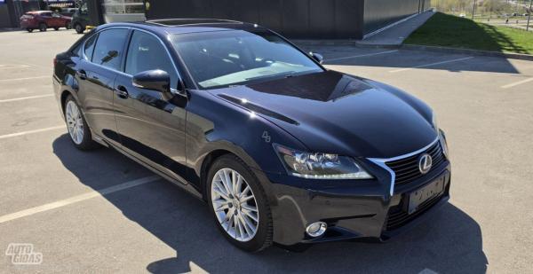 Black Lexus GS 450h 2012 in Vilnius, with an engine capacity of 3.50 L and mileage of 115 thousand km for 17500 €, photo 2 on AUTOMOTO.COM.LV