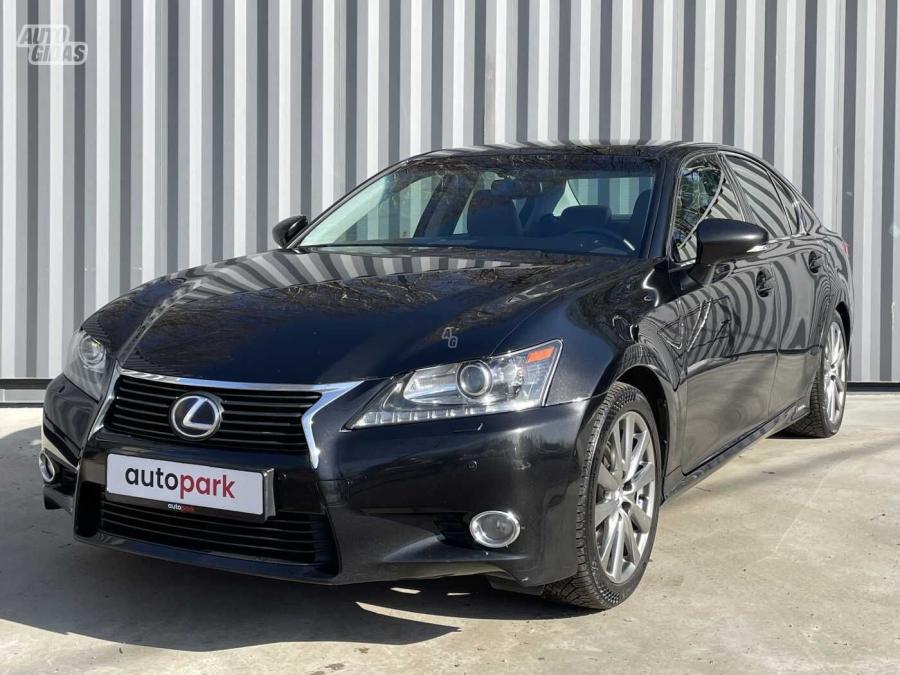 Black Lexus GS 450h 2013 in Vilnius, with an engine capacity of 3.50 L and mileage of 249 thousand km for 15900 €, photo 1 on AUTOMOTO.COM.LV