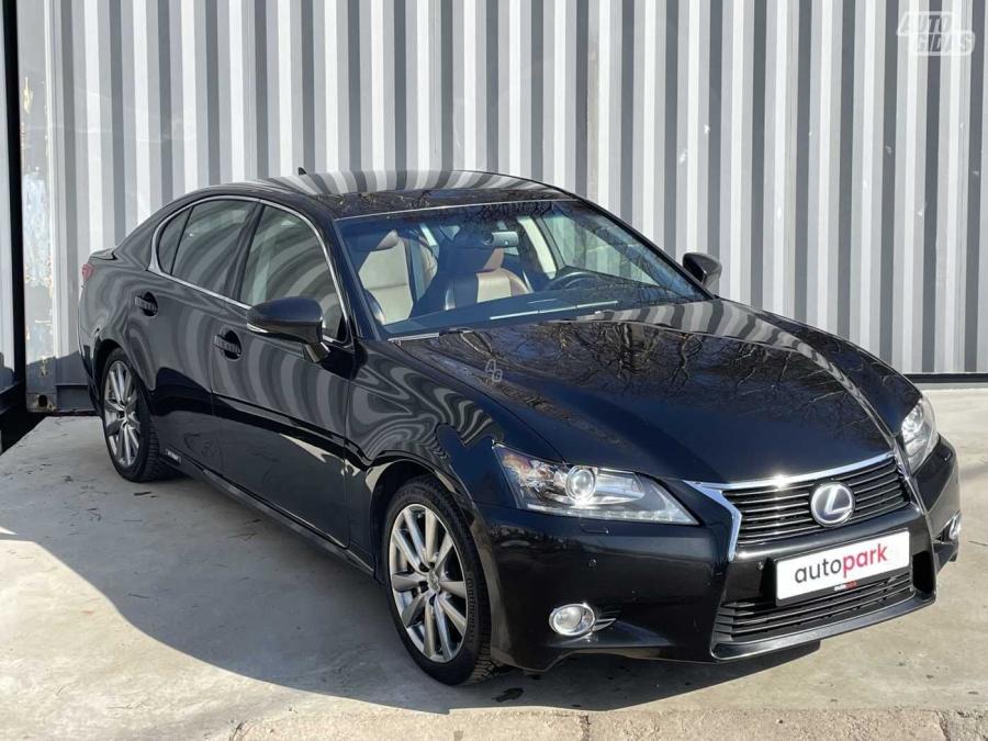 Black Lexus GS 450h 2013 in Vilnius, with an engine capacity of 3.50 L and mileage of 249 thousand km for 15900 €, photo 3 on AUTOMOTO.COM.LV