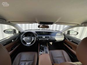 Black Lexus GS 450h 2013 in Vilnius, with an engine capacity of 3.50 L and mileage of 249 thousand km for 15900 €, photo 8 on AUTOMOTO.COM.LV