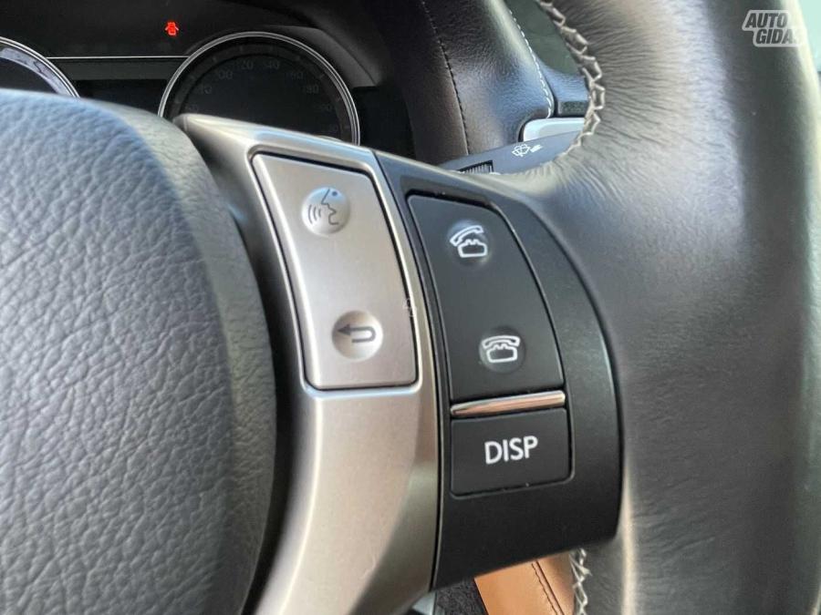 Black Lexus GS 450h 2013 in Vilnius, with an engine capacity of 3.50 L and mileage of 249 thousand km for 15900 €, photo 14 on AUTOMOTO.COM.LV