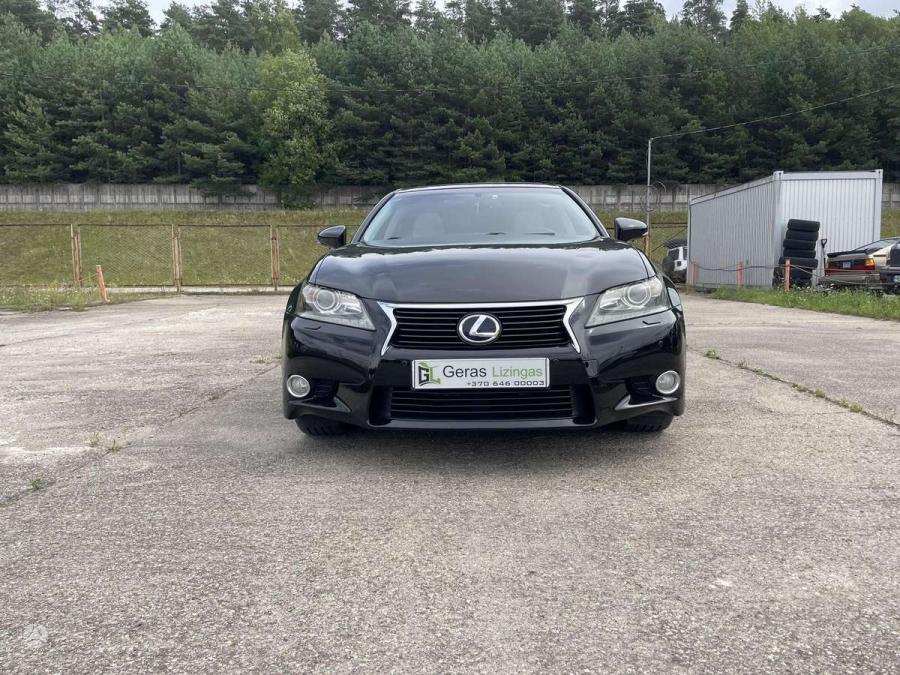 Black Lexus GS 450h 2013 in Vilnius, with an engine capacity of 3.46 L and mileage of 231 thousand km for 15900 €, photo 3 on AUTOMOTO.COM.LV