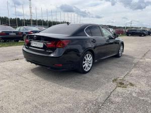 Black Lexus GS 450h 2013 in Vilnius, with an engine capacity of 3.46 L and mileage of 231 thousand km for 15900 €, photo 7 on AUTOMOTO.COM.LV