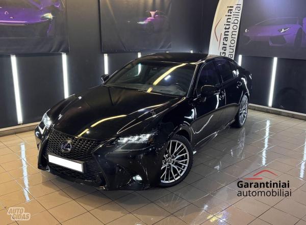 Black Lexus GS 450h 2017 in Avizieniai, with an engine capacity of 3.50 L and mileage of 208 thousand km for 25000 €, photo 1 on AUTOMOTO.COM.LV