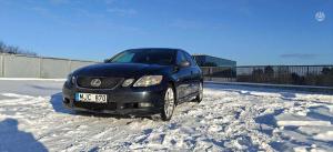 Blue Lexus GS 450h 2006 in Vilnius, with an engine capacity of 3.46 L and mileage of 283 thousand km for 5500 €, photo 2 on AUTOMOTO.COM.LV